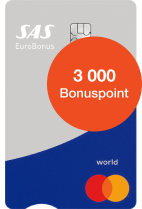 SAS EuroBonus Mastercard – alt du behøver i et kort